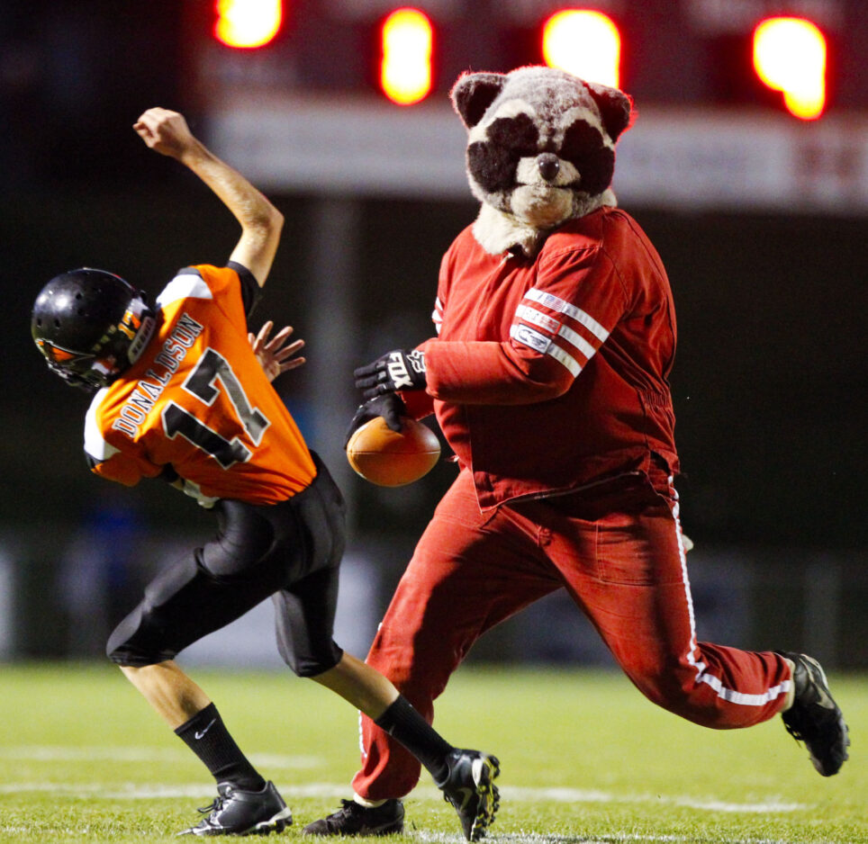 Mascots take center stage in annual Mascot Bowl football game | News ...